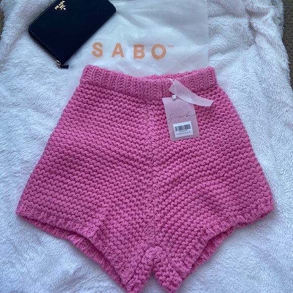 Sabo Skirt | Shorts | Sabo Skirt Chunky Panama Knit Shorts | Poshmark